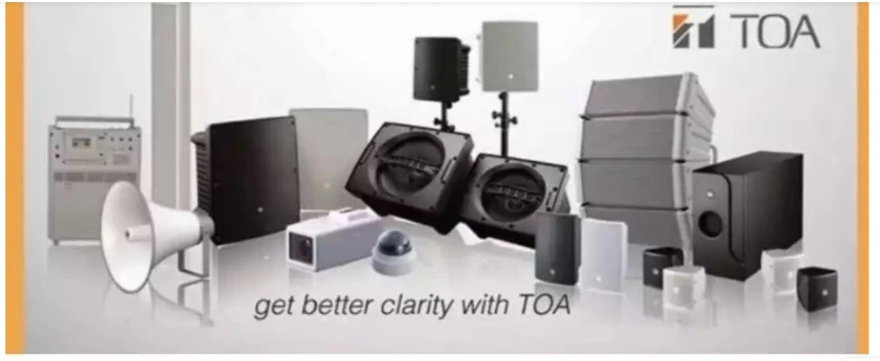 Paket Sound System TOA Indoor – CV Usaha Jaya